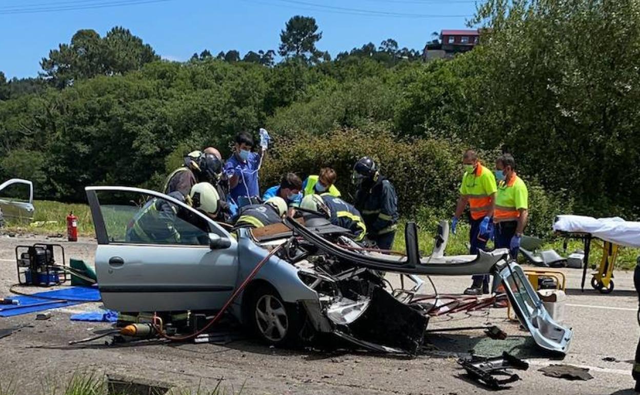 Tres Heridos Uno De Ellos Grave En Un Accidente De Tráfico En Carreño